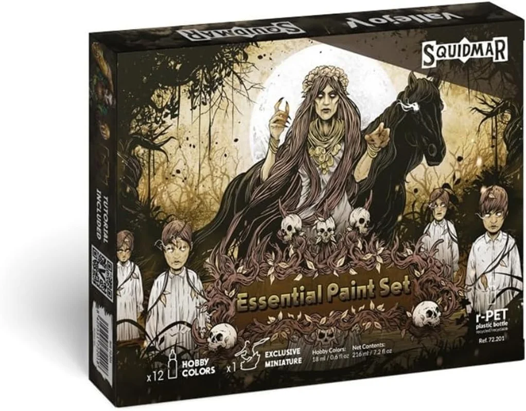 Vallejo - Squidmar Edition Essential Paint Set |Exclusive Miniature ...