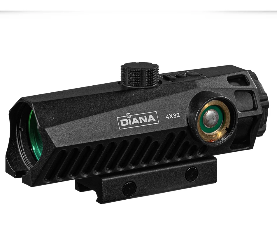DIANA 4X32 Scope 20mm Optics Reflex Sight Scope Caliber Hold Recoil 223 ...