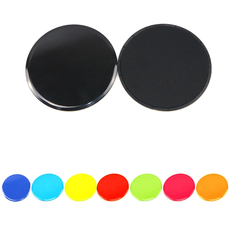 2pcs Gliding Discs Slider Fitness Disc Exercise Sliding Plate Abdominal ...