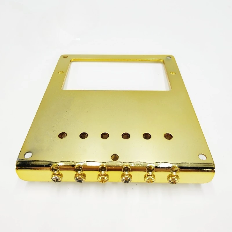 Guitar Bridge with Humbucker Pickup, 6-String Hardtail Fixed Bridge ...
