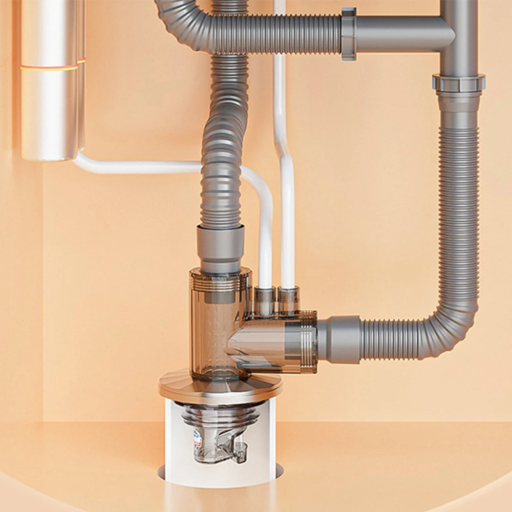 50-75MM-Multifunctional-Kitchen-Sink-Downpipe-4-Ways-Anti-odor-Drainage ...