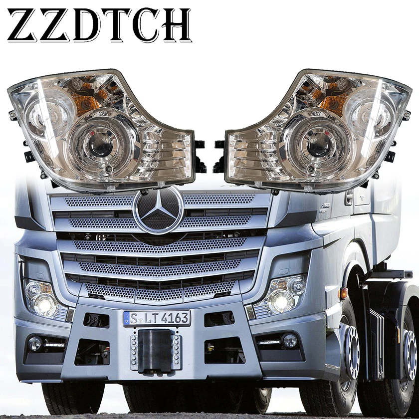 Truck Head Lamp For Benz Truck Actros Mp4 Head Lamp A9608200539 ...