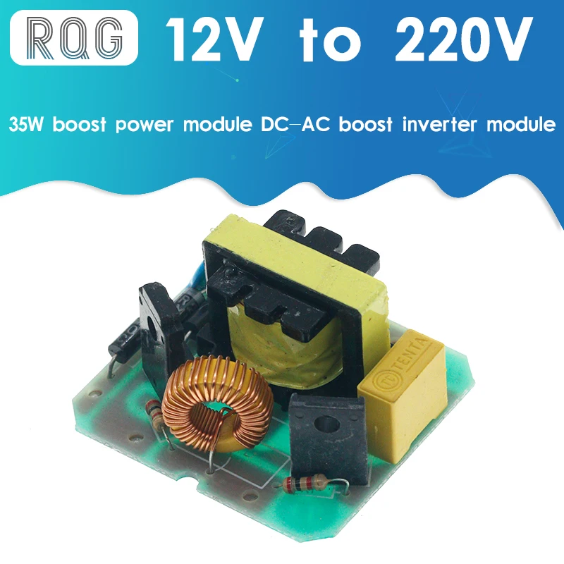 12V-to-220V-Step-UP-Power-Module-35W-DC-AC-Boost-Inverter-Module-Dual ...