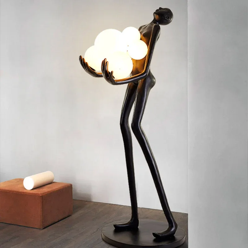 Modern-Humanoid-Art-Sculpture-Creative-Floor-Lamp-Home-Exhibition-Hall ...