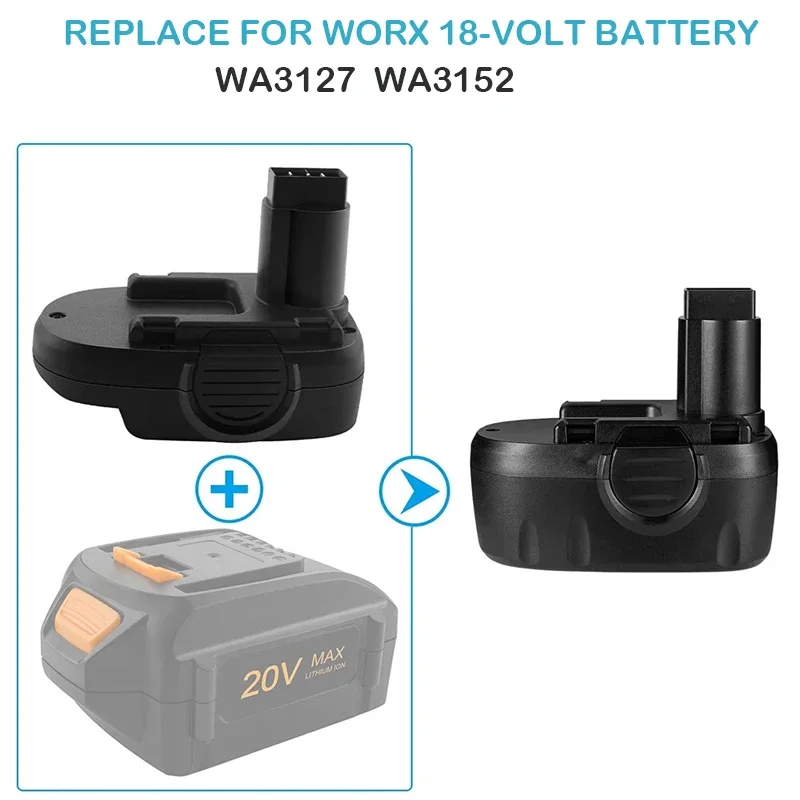 Battery-Adapter-WA1820-for-Worx-18-20V-Li-ion-Battery-to-18V-NI ...