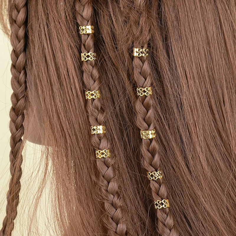 5-10pcs-Gold-Dreadlock-Retro-Beads-Hair-Braid-Dread-Clips-African ...