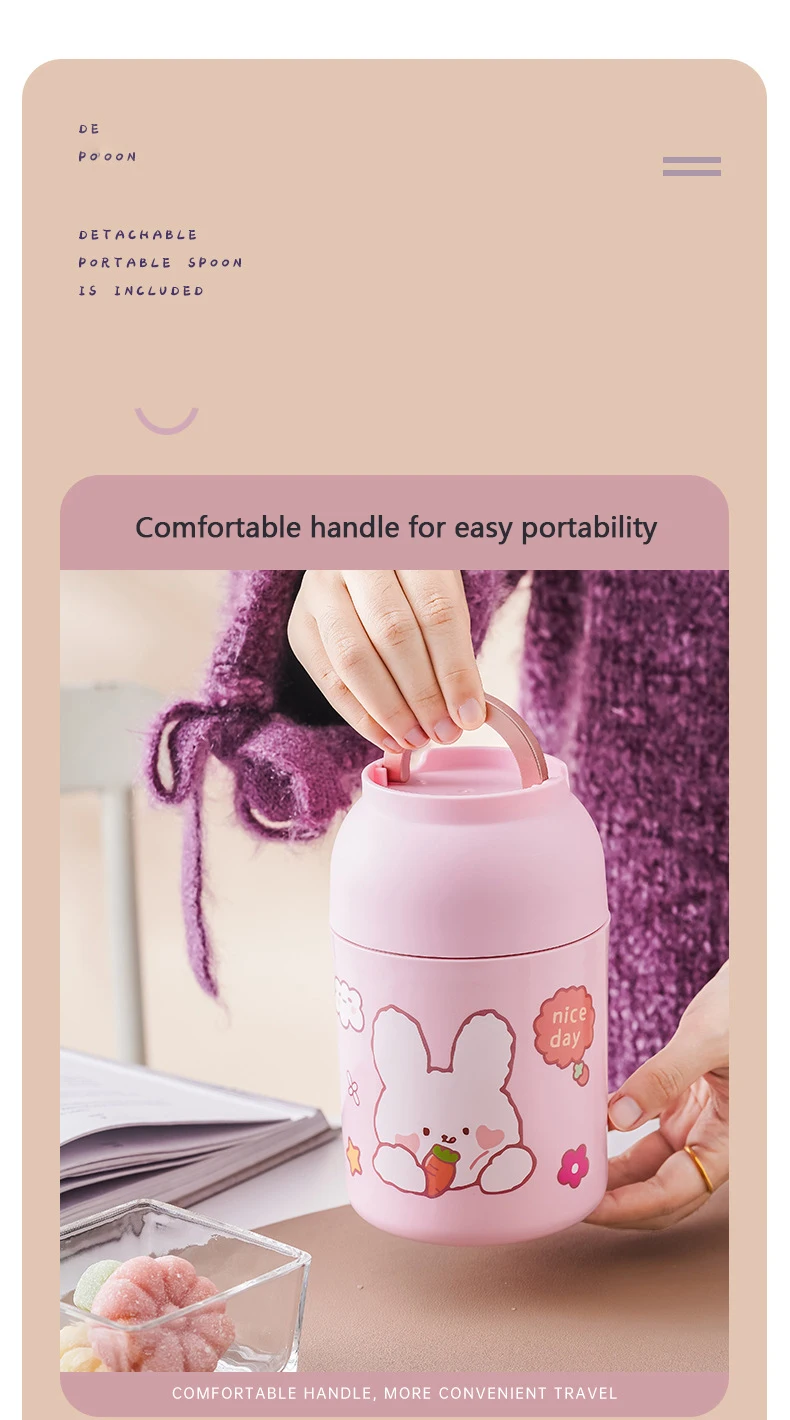 GOURDE BIDON,Violet-501-600ml--Bouteille'eau'extérieur en acier ...