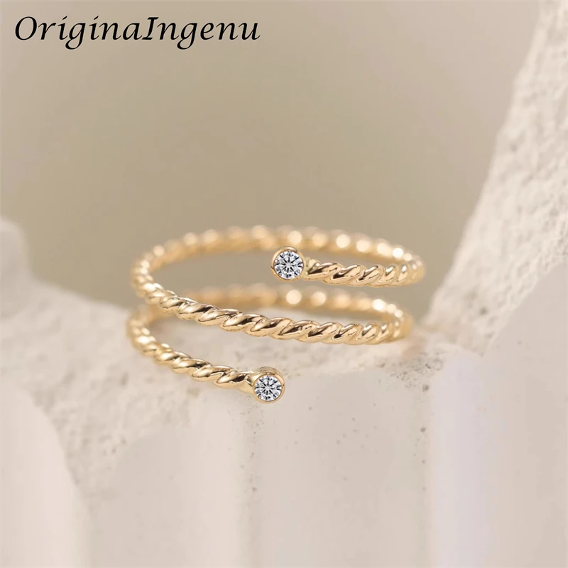 14K-Gold-Filled-Moissanite-Ring-Personalized-Handmade-Band-Ring-Minimalism-Jewelry-Tarnish ...