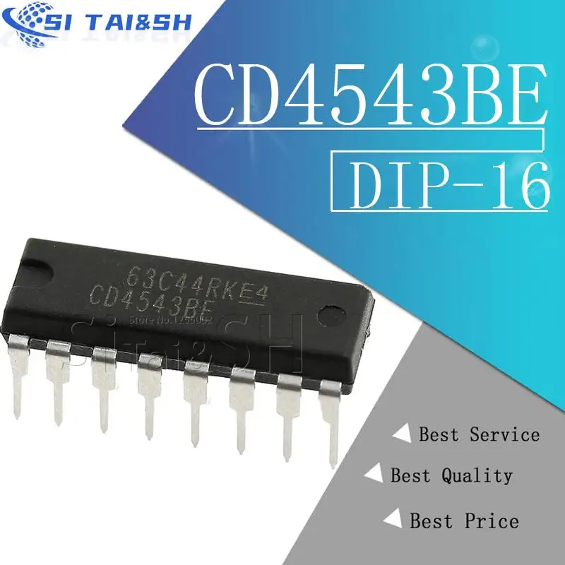 10PCS-CD4511BE-CD4511-DIP-16-CD4510BE-CD4516BE-CD4518BE-CD4520BE-CD4521BE-CD4538BE-CD4543BE ...