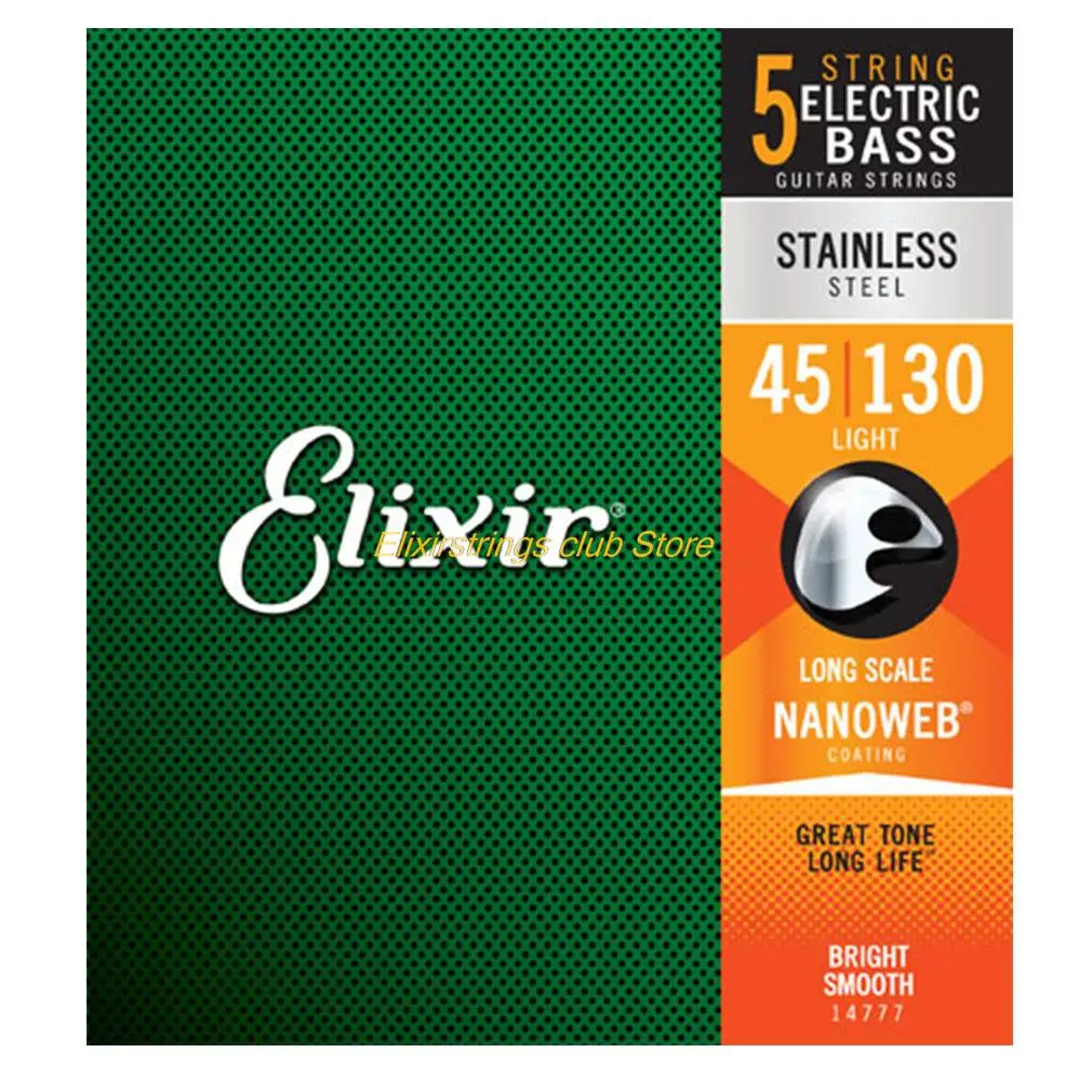 Elixer-14777-5-snaren-Basgitaarsnaren-Voor-Gitaaraccessoires-Met ...