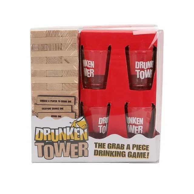Jenga : Drunken Tower Drinking Game - Sokogala E-commerce