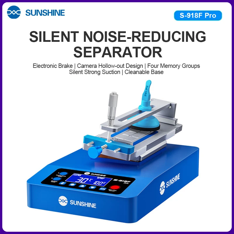 SUNSHINE S-918F Pro Silent Noise-Reducing Separator Four Memory Groups ...
