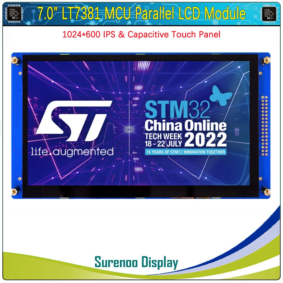 7" / 7.0" Inch 800*480 40p_16bit Mcu Ssd1963/lt7831 Tft Lcd Module Display Screen Monitor ...