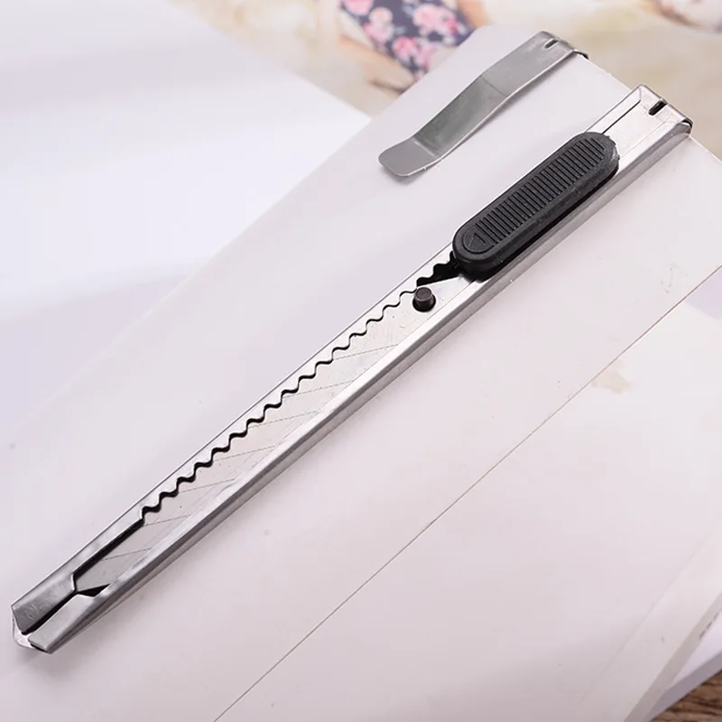 1pc-Retractable-Box-Cutter-Self-Locking-Clip-Design-Stationery ...
