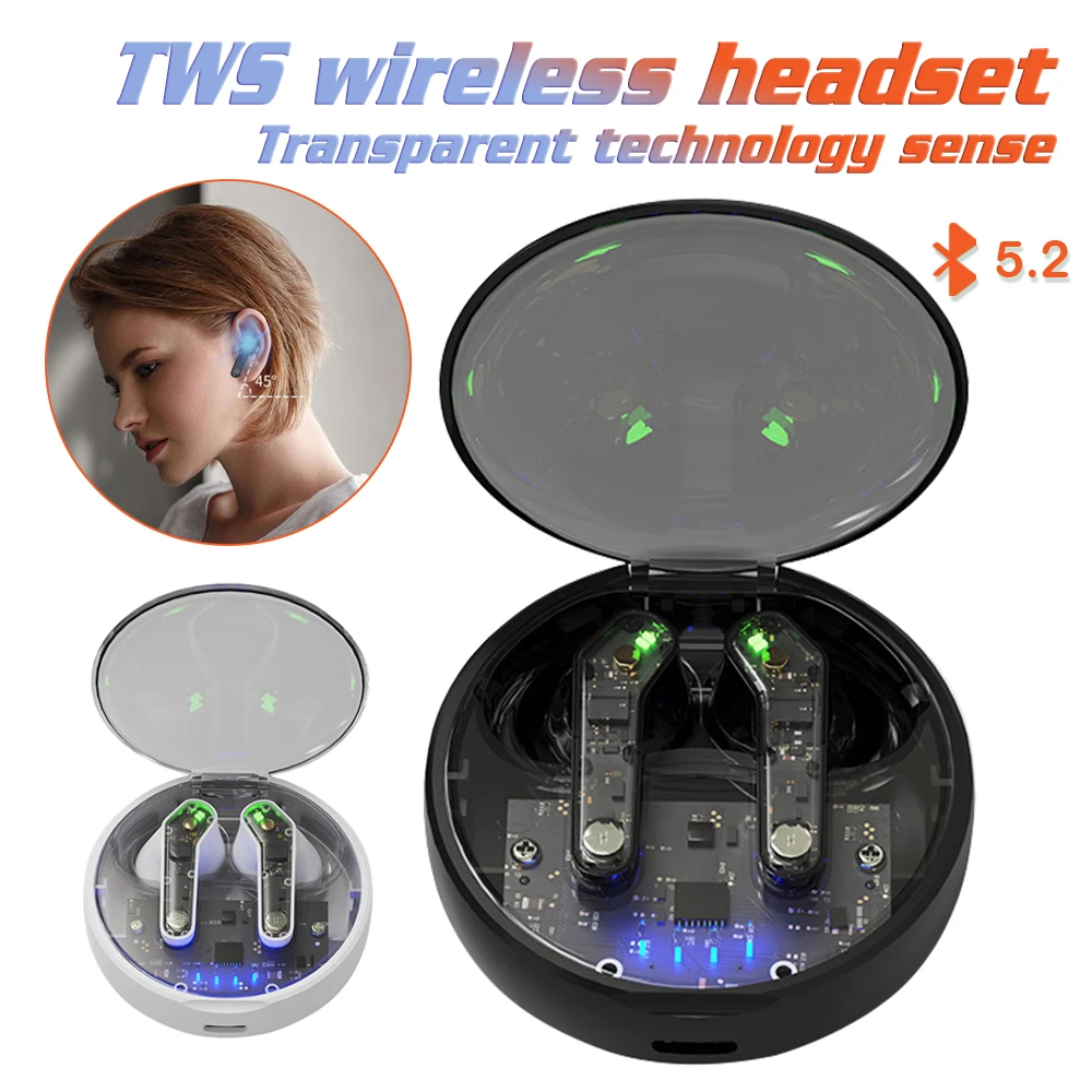 TWS-Pro60-Fone-Bluetooth-5-0-Earphones-Wireless-Headphones-HiFi-Stero ...