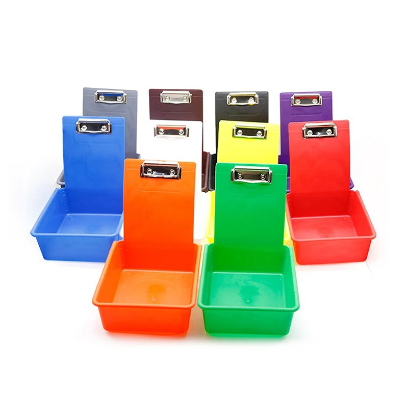 Dental-Lab-Storage-Box-Colourful-PP-Plastic-Work-Tray-Pans-Durable-Case ...