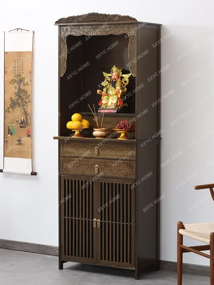 Buddha-Shrine-Altar-Clothes-Closet-Buddha-Cabinet-Worship-Table-Shrine ...