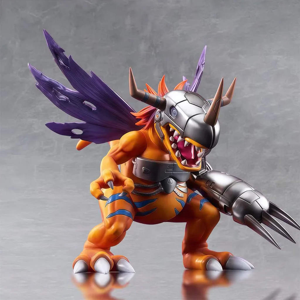 18cm Anime Digimon Adventure Metal Greymon figura guerra Greymon ...