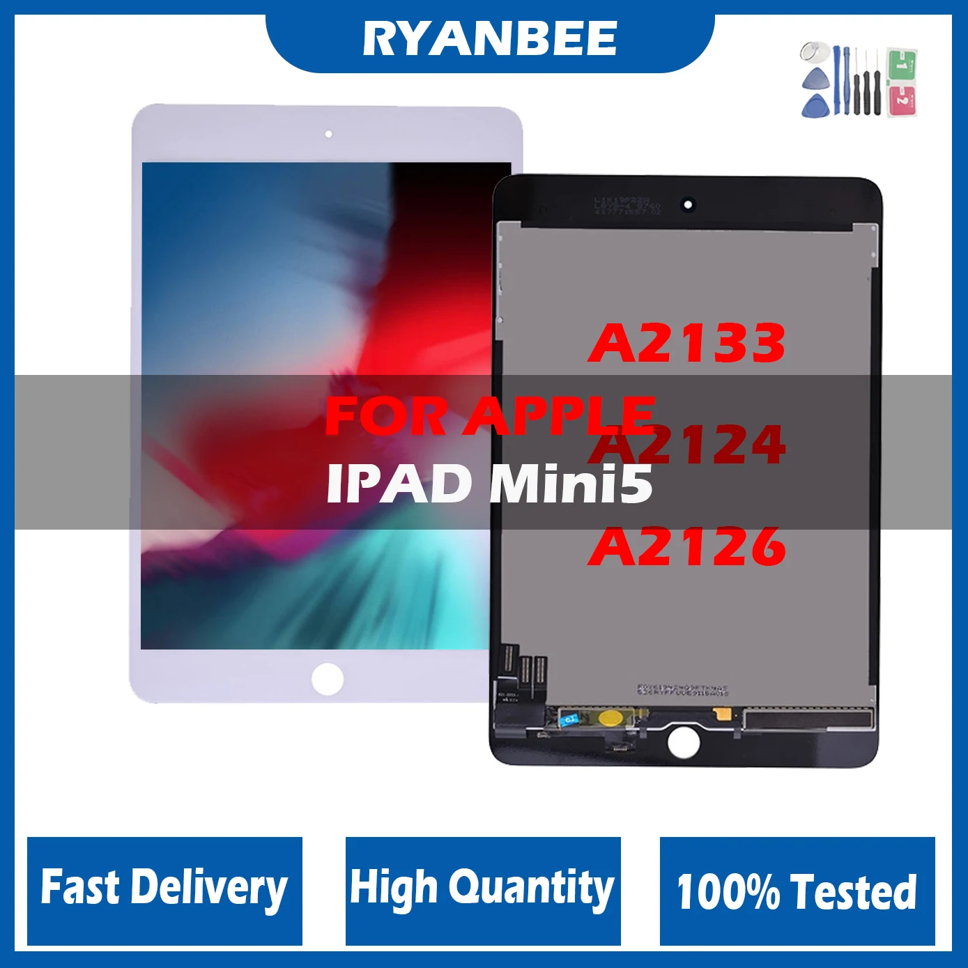 Écran Tactile Lcd De Remplacement Pour Ipad Mini 5, 100% Testé ...