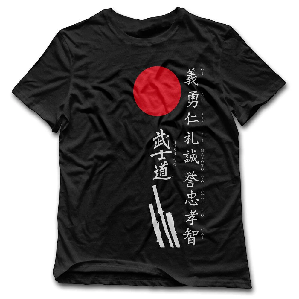 Men-S-Japanese-Kanji-Samurai-Bushido-Tshirt-Men-S-Fashion-Tees-T-Shirt ...