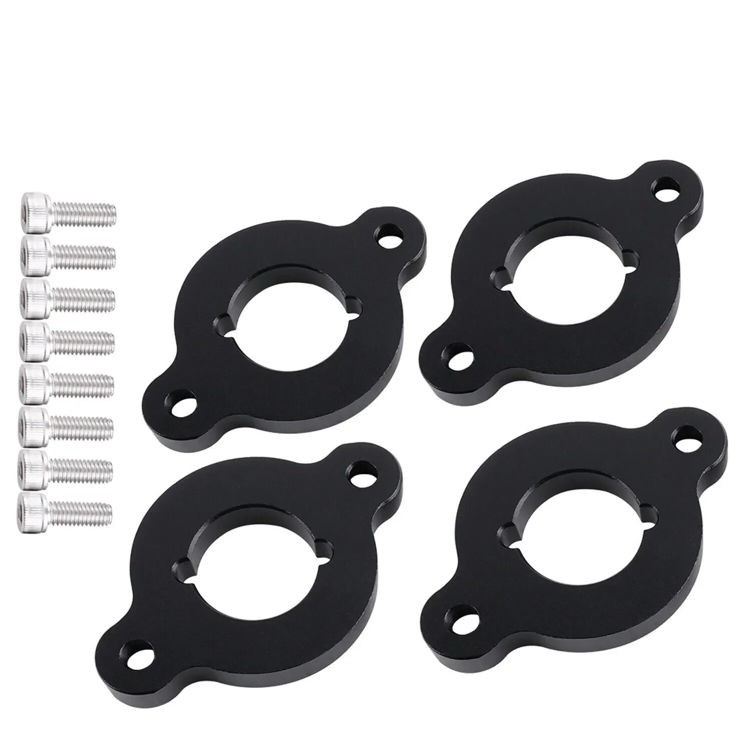 Black-Coilpack-Adapter-Plates-Billet-1-8T-2-0TFSI-For-VW-AUDI-GTI-GLI ...