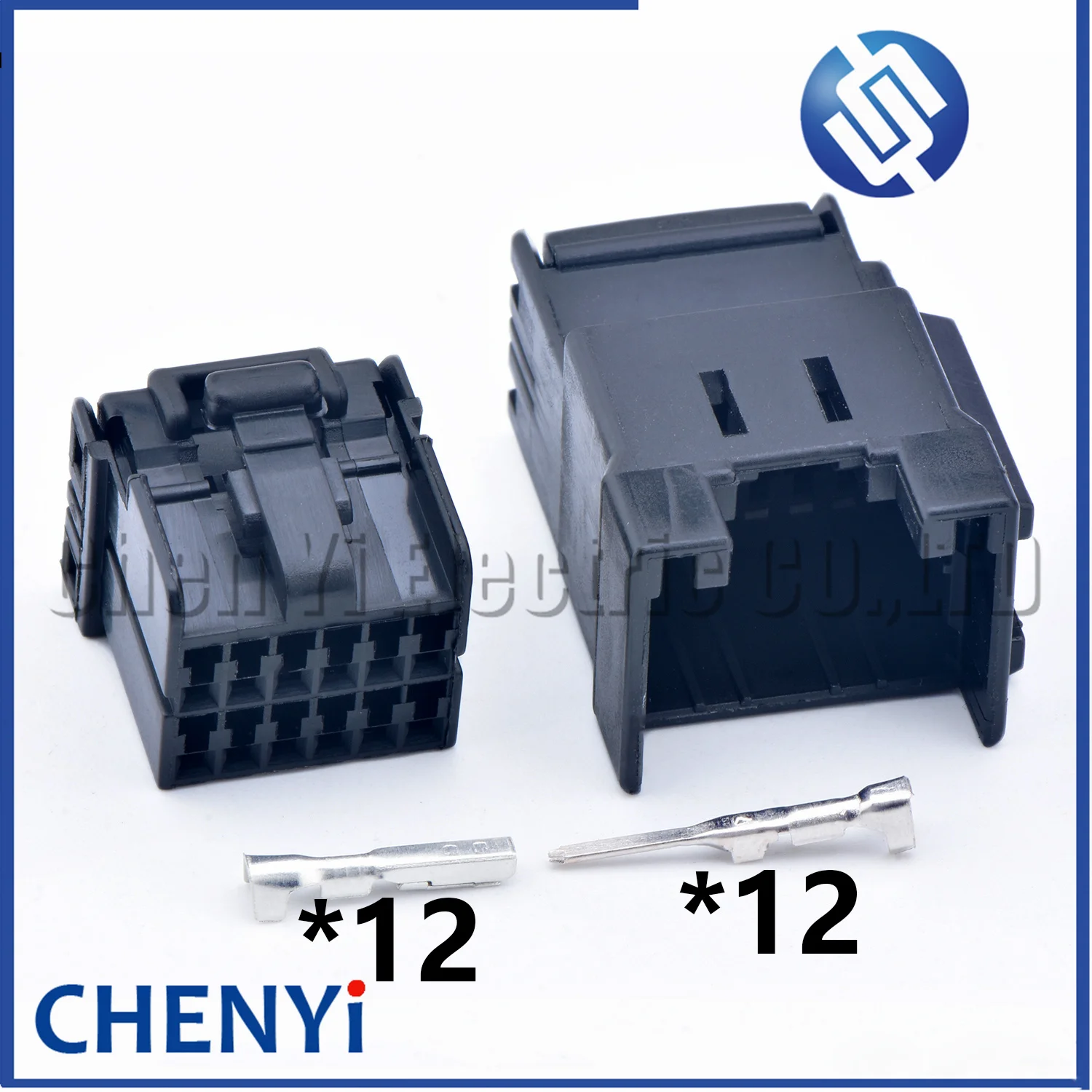 12-Pin-174058-2-174045-2-male-or-female-Sealed-black-auto-wire ...