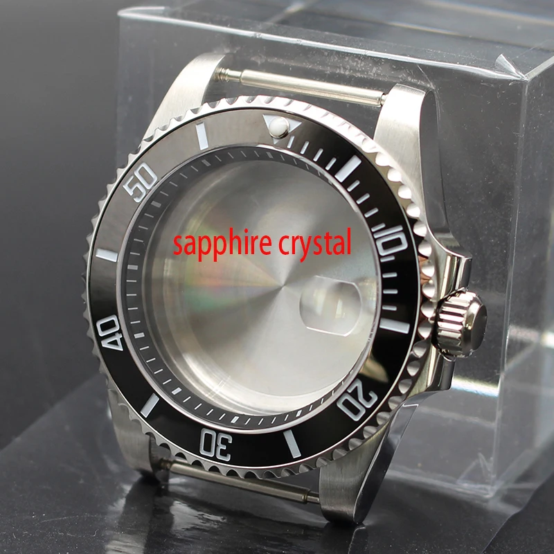 Sapphire-Crystal-Diver-Watch-Case-Inser-o-Cer-mica-Bisel-Cap-tulo ...