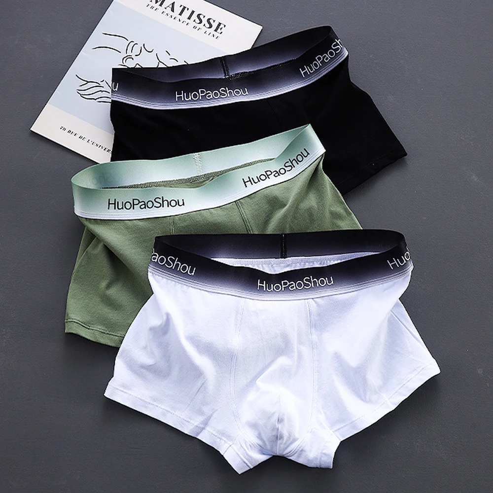 Calzoncillos Bóxer informales para hombre, ropa interior deportiva con ...