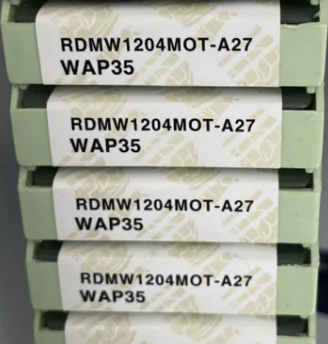 10PCS CARBIDE INSERT RDMW1204MOT-A27 WAP35