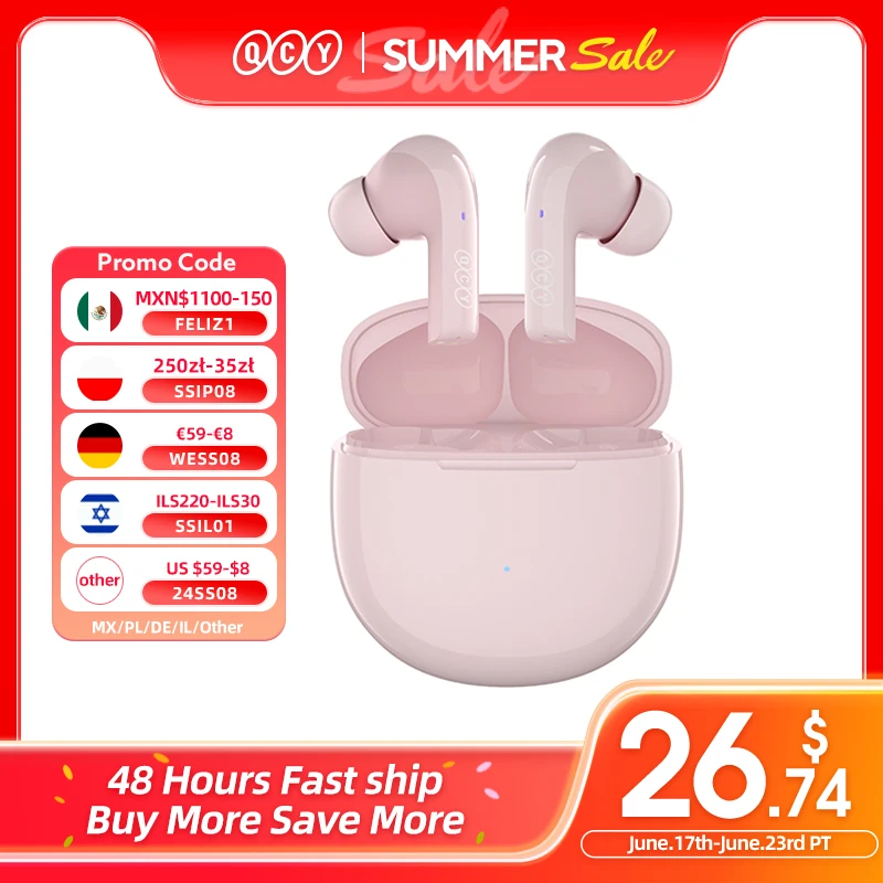QCY-T18-Wireless-Earbuds-Multipoint-Connection-Headphones-QCC3040 ...