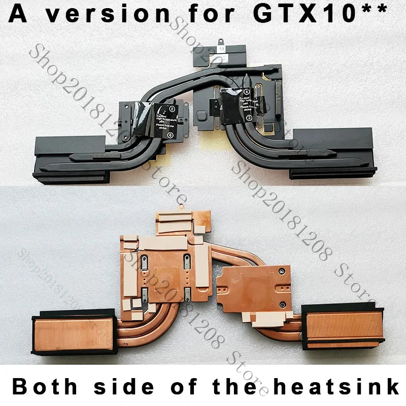 New Laptop CPU GPU Heatsink Cooler Radiator For Clevo P775 P775DM ...