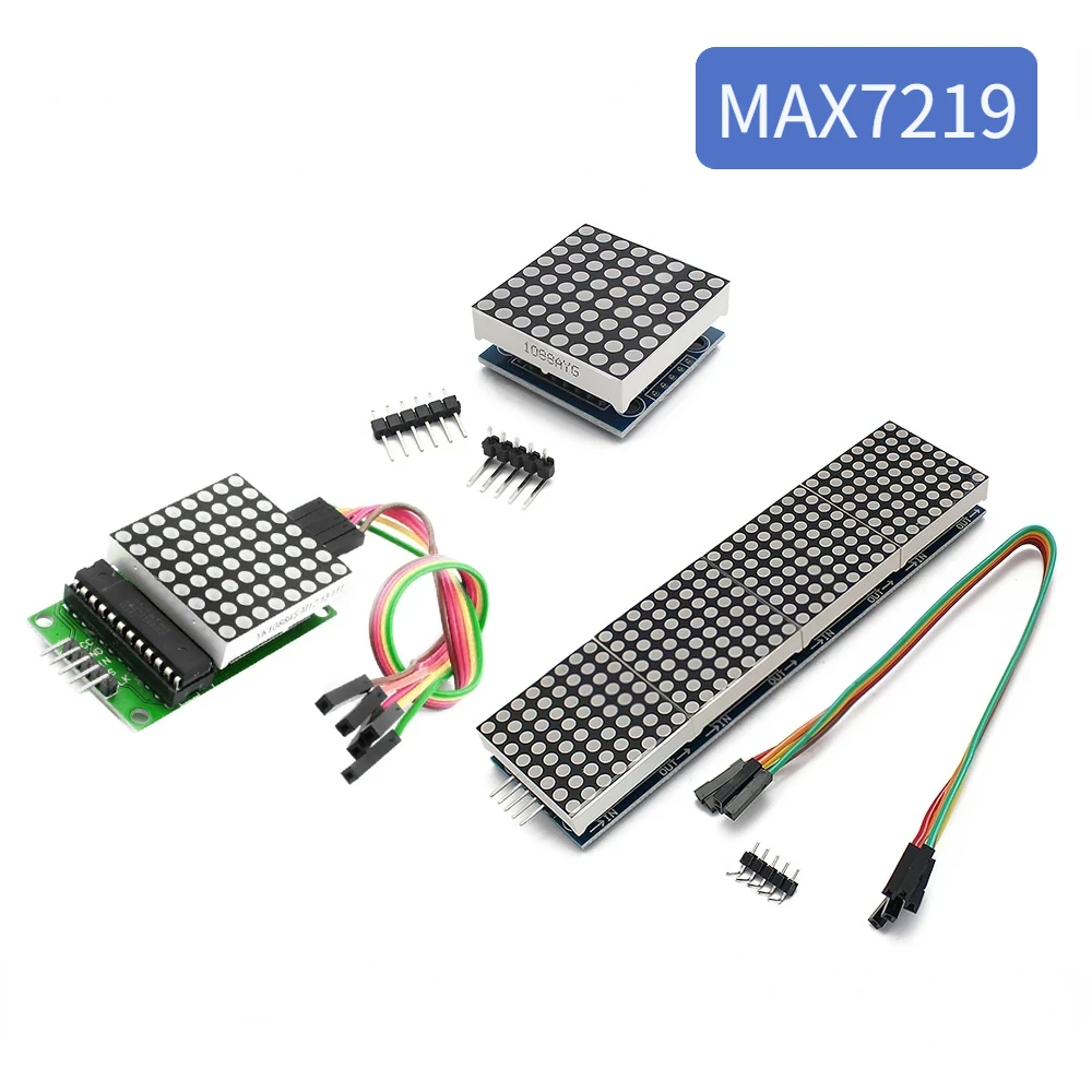 1PC MAX7219 Dot Matrix Module 8*8 microcontroller module 5V Common ...