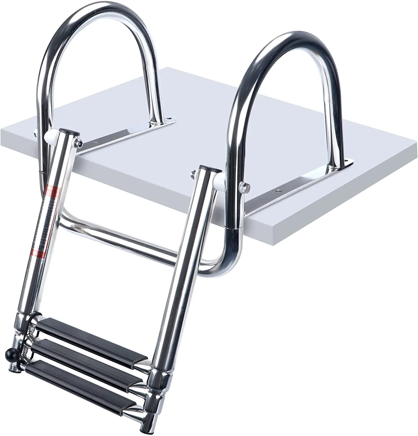 Boat-Accessories-Stainless-Steel-Boat-Boarding-Telescoping-Ladder ...