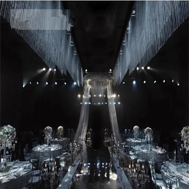 Black-Theme-Wedding-Centerpieces-Shine-Mirror-Carpet-Stage-Aisle-Runner ...