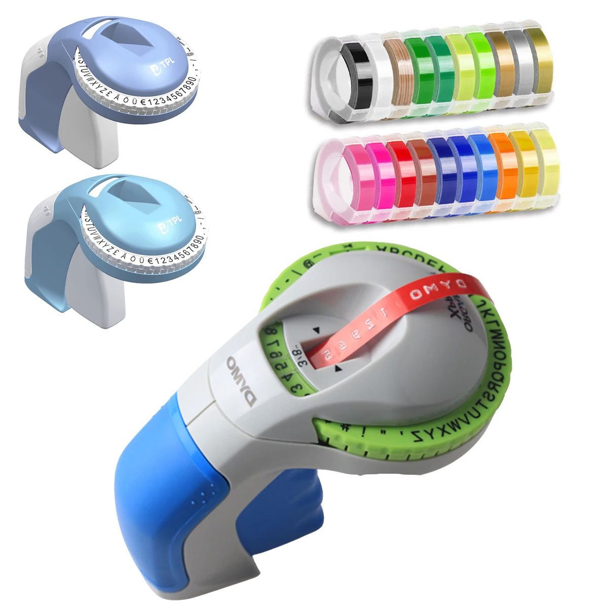 DYMO-12965-CIDY-12965-Omega-3D-Embossing-Typewriter-Machine-Organizer ...