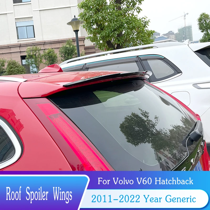 Rear-Roof-Lip-Spoiler-For-Volvo-V60-Spoiler-2011-2022-Universal-Type ...