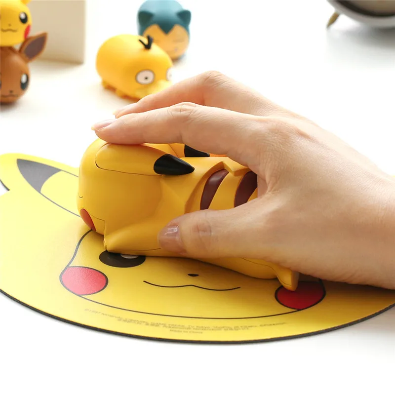 Get it Now Bluetooth Wireless Anime Pikachu Computer Mouse Online
