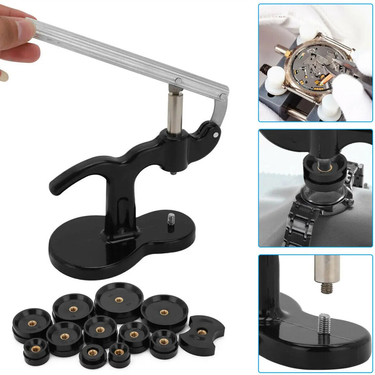 13Pcs-Watch-Press-Set-Watch-Back-Case-Press-Watch-Press-Tool-with-12 ...