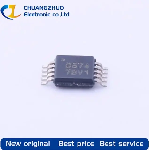 1Pcs-New-original-DAC5574IDGS-DAC5574-D574-MSOP-10-Digital-To-Analog ...