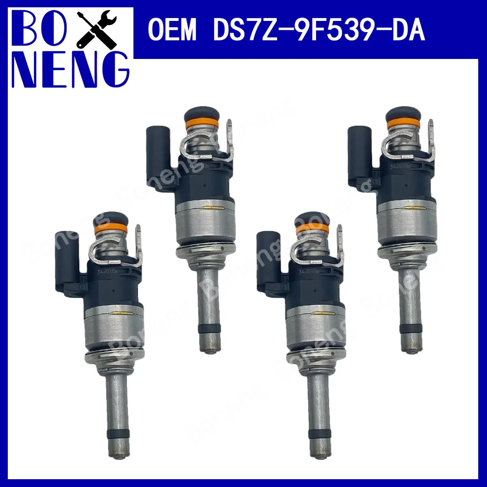 4Pcs/lot OEM DS7Z-9F593-DA Car Fuel Injectors Fits For Ford Escape ...