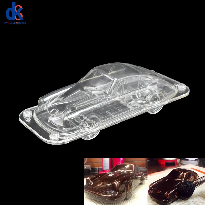 3D-Car-Shaped-Chocolate-Mold-DIY-Handmade-Cake-Candy-Plastic-Vehicle ...