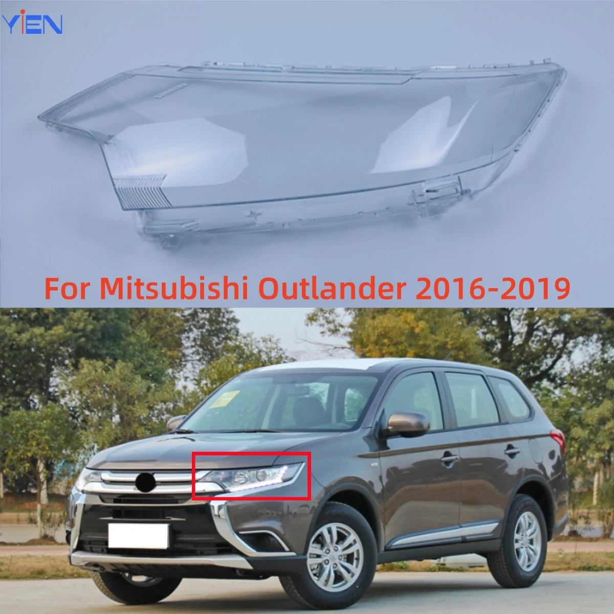 For-Mitsubishi-Outlander-2016-2017-2018-2019-Accesorios-Para-El-Coche ...