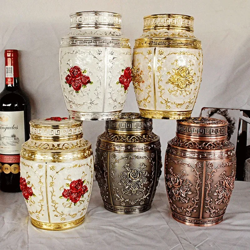 Metal-Ashes-Cremation-Urn-for-Pets-Cat-and-Dog-Keepsake-Urn-for-Human ...