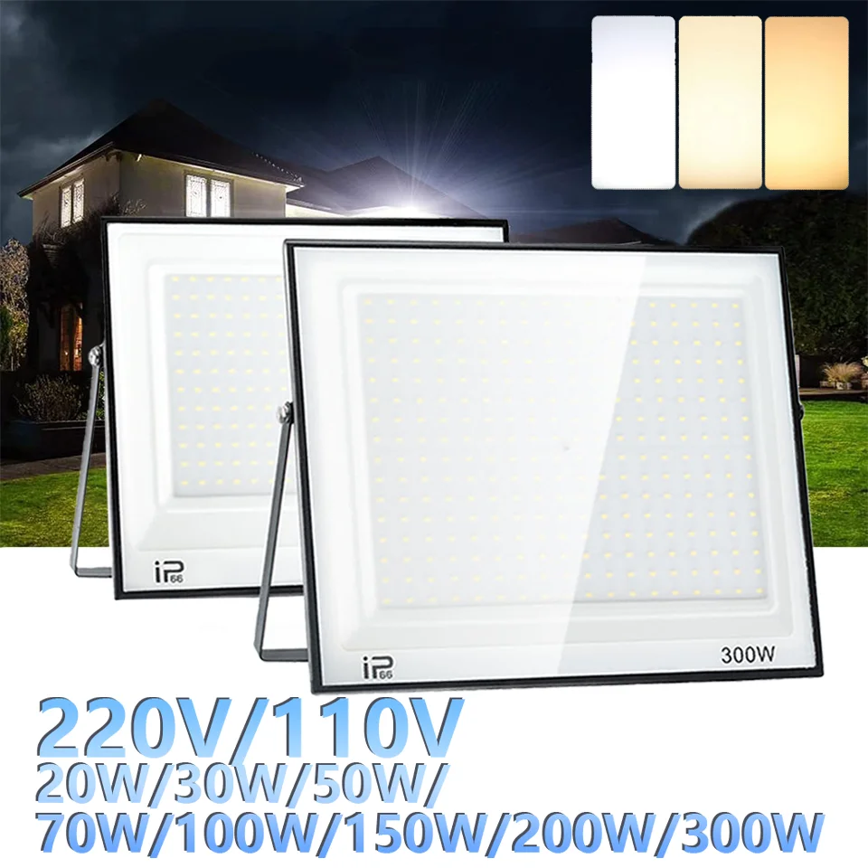 LED-Floodlight-150W-50W-100W-LED-Reflector-AC220V-Outdoor-LED-Focus ...