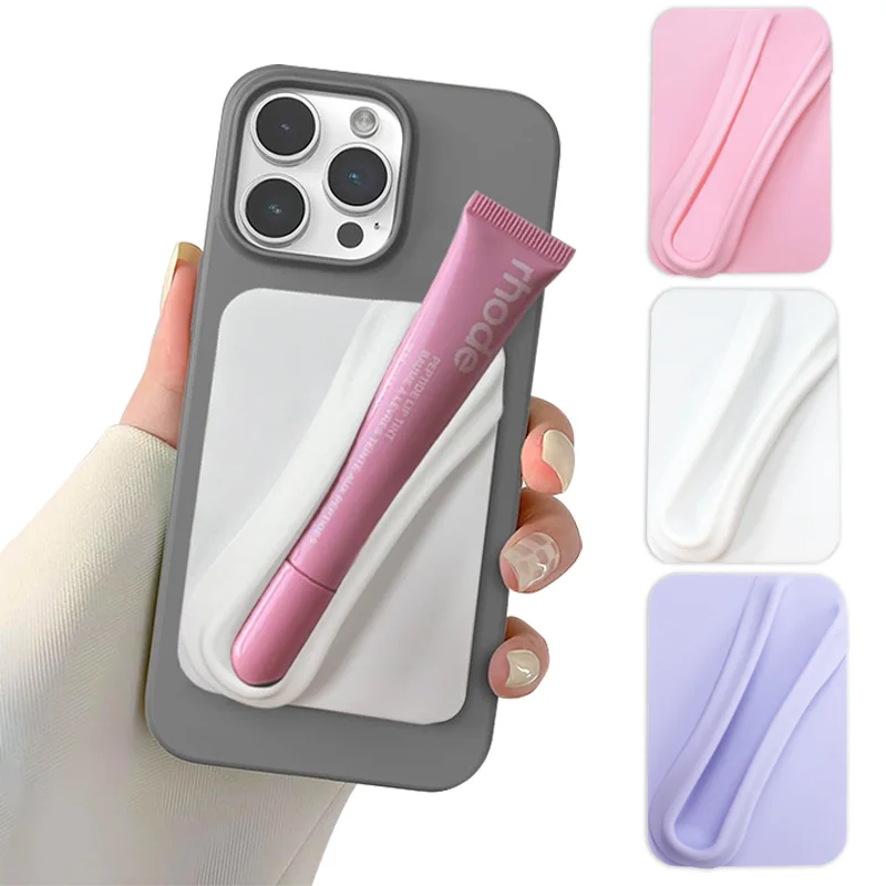 Lipstick-Adhesive-Phone-Back-Stick-Holder-Fits-For-Viral-Rhode-Lip-Tint ...