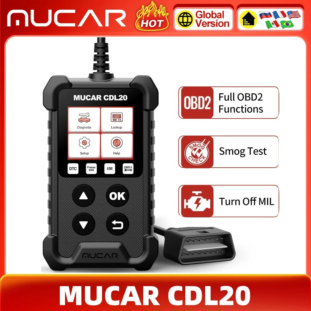 MUCAR-CDL20-OBD2-Scanner-Automotive-Code-Reader-for-Check-Engine-Light ...
