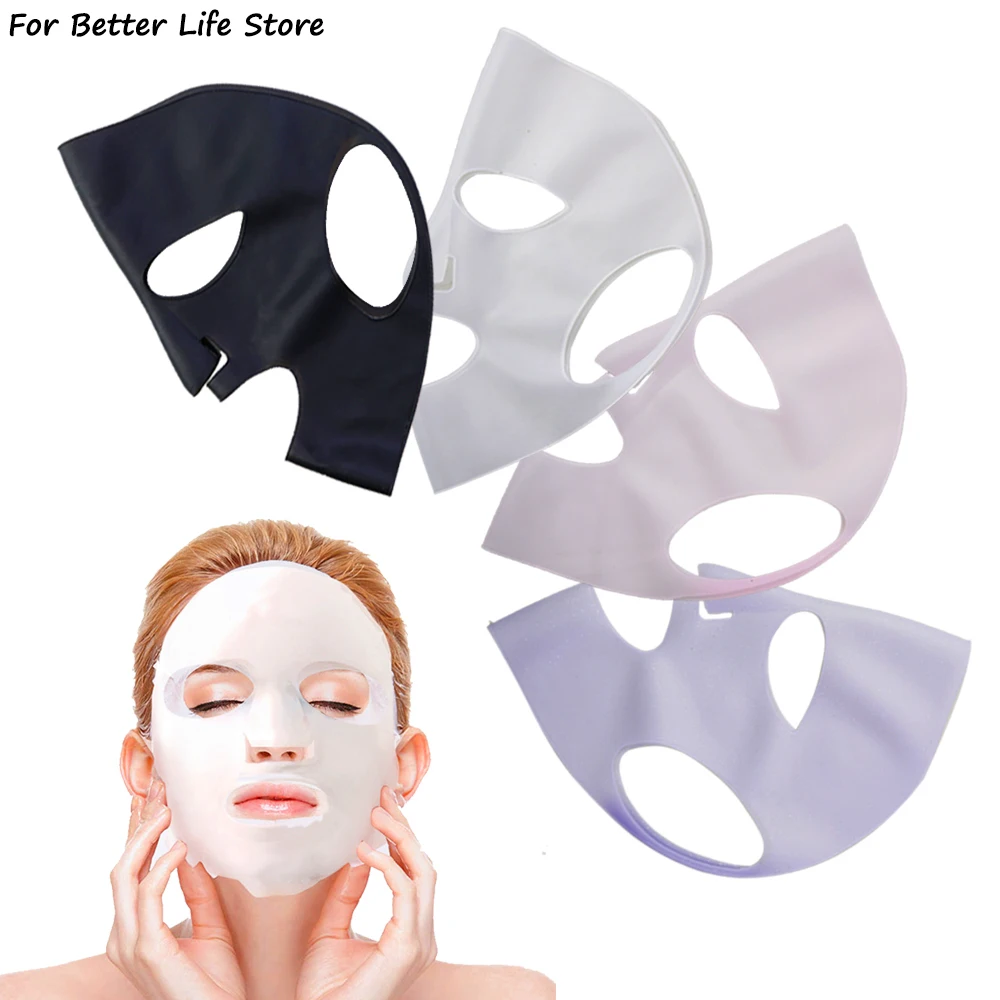 1pcs-Silicone-Waterproof-Face-Moisturizing-Mask-For-Cover-Skin-Care ...