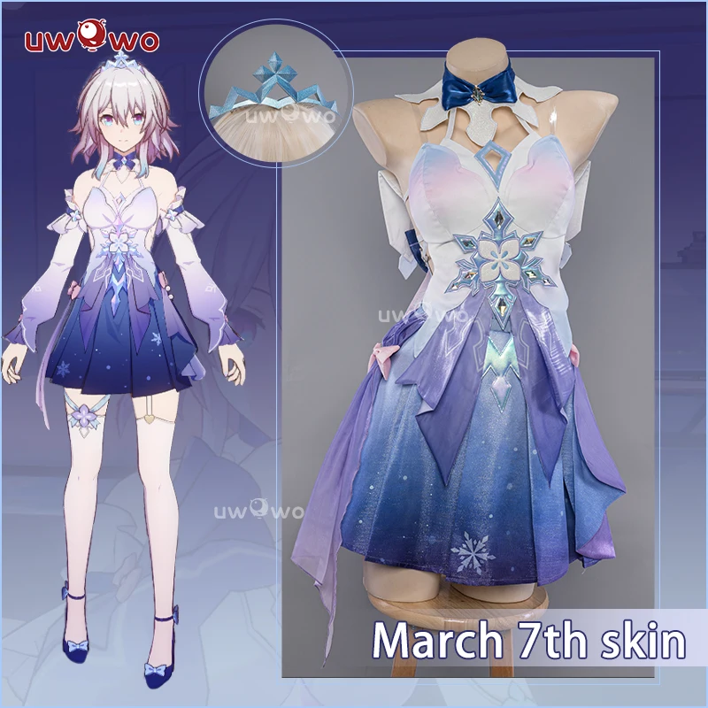 UWOWO-Honkai-Star-Rail-March-7th-New-Skin-Ice-Preservation-HSR-Cosplay ...