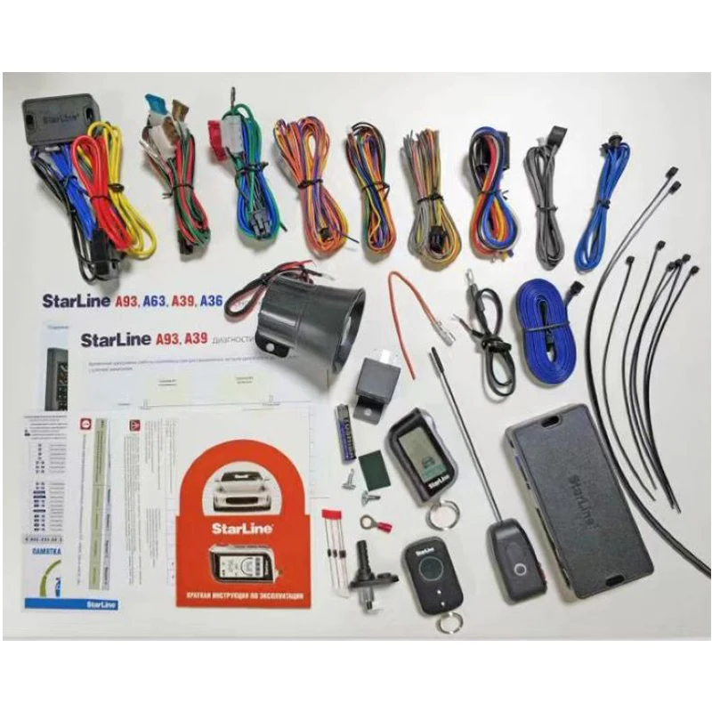 A93-system-with-eco-for-Russian-Version-Two-Way-StarLine-A93-Car-alarm ...