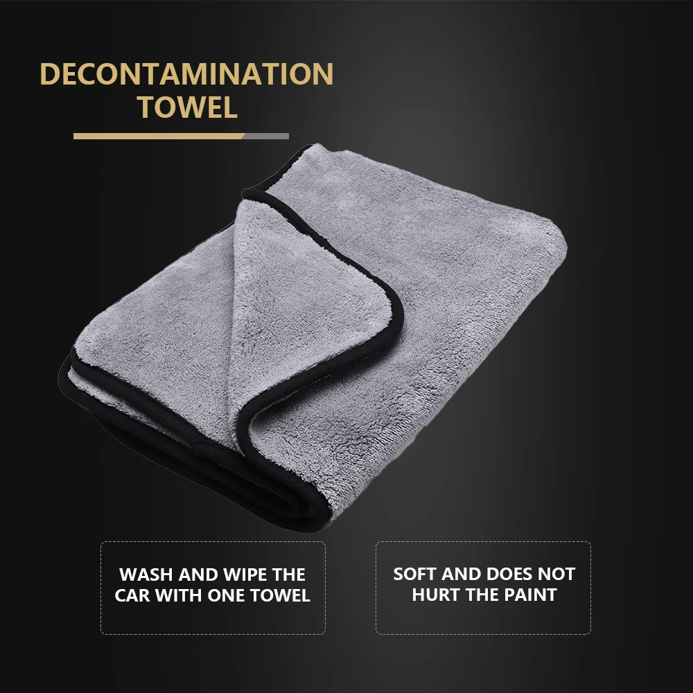 SPTA Microfiber Edge Decontamination Towel Extra Soft Car Wash ...